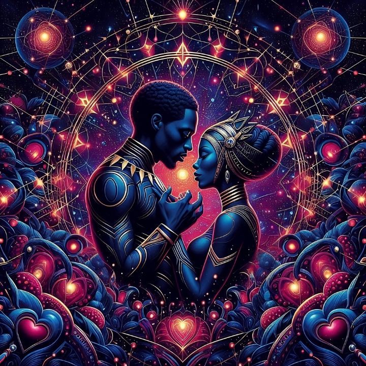 LOVE SINGS THE BLUE PEOPLE - kenny richards - Digital Art & AI, Fantasy ...