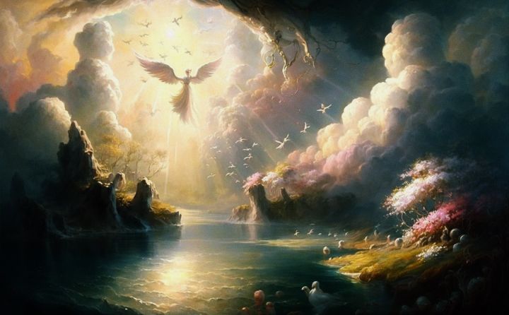 Heaven Garden - Variations - iArt Studio - Digital Art & AI, Landscapes ...