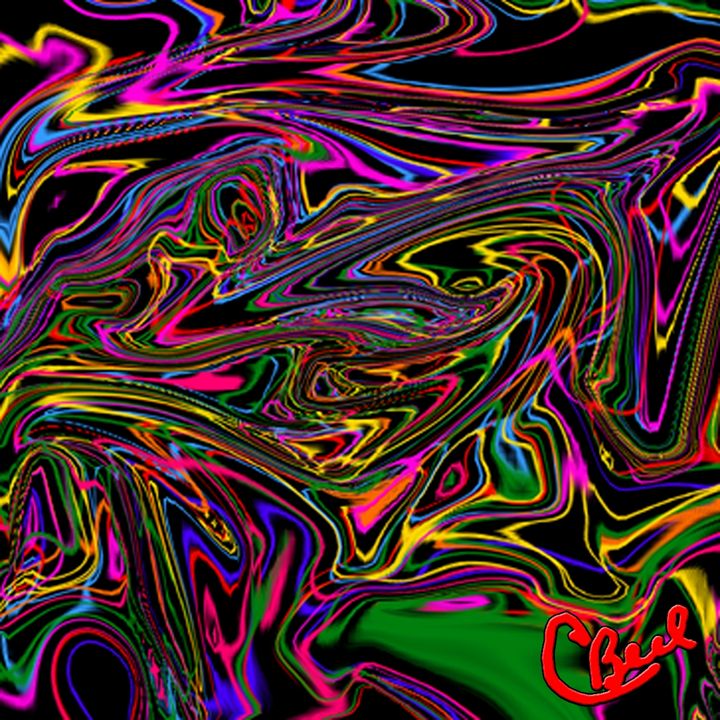 Colorful Abstractness - MannyBell - Digital Art, Abstract, Color - ArtPal