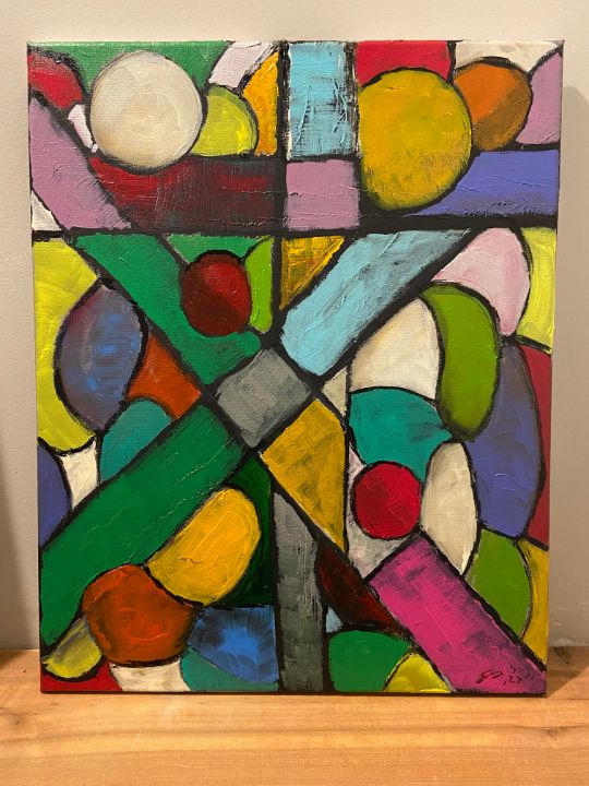 Inside Out - Gregory S Perris - Paintings & Prints, Abstract, Irregular ...