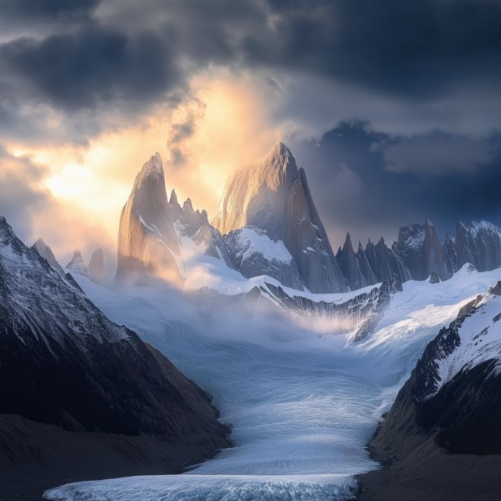 Andes Inspiration - Hugh Walker Australian Artist - Digital Art & AI ...