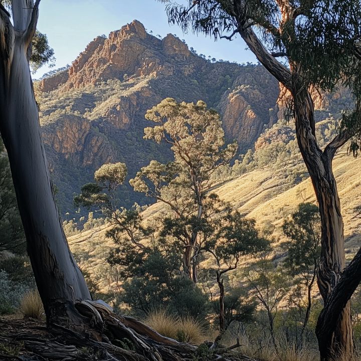 Flinders Ranges Inspired Landscape - Hugh Walker Australian Artist ...