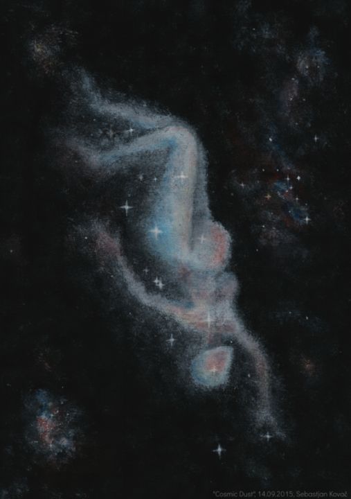 Cosmic Dust - SK Vision - Paintings & Prints, Abstract, Other Abstract ...