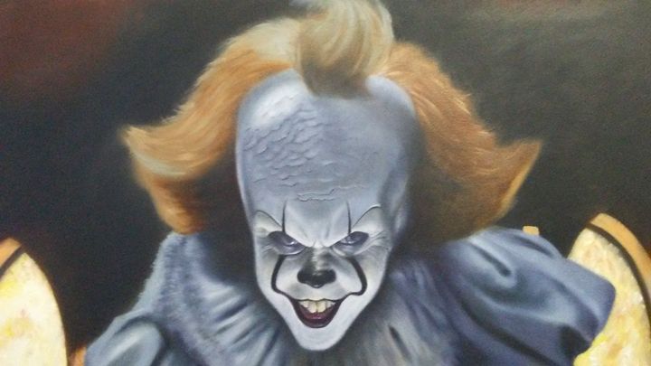 Pennywise from "It"(2017) - Kingberg Art - Paintings & Prints ...