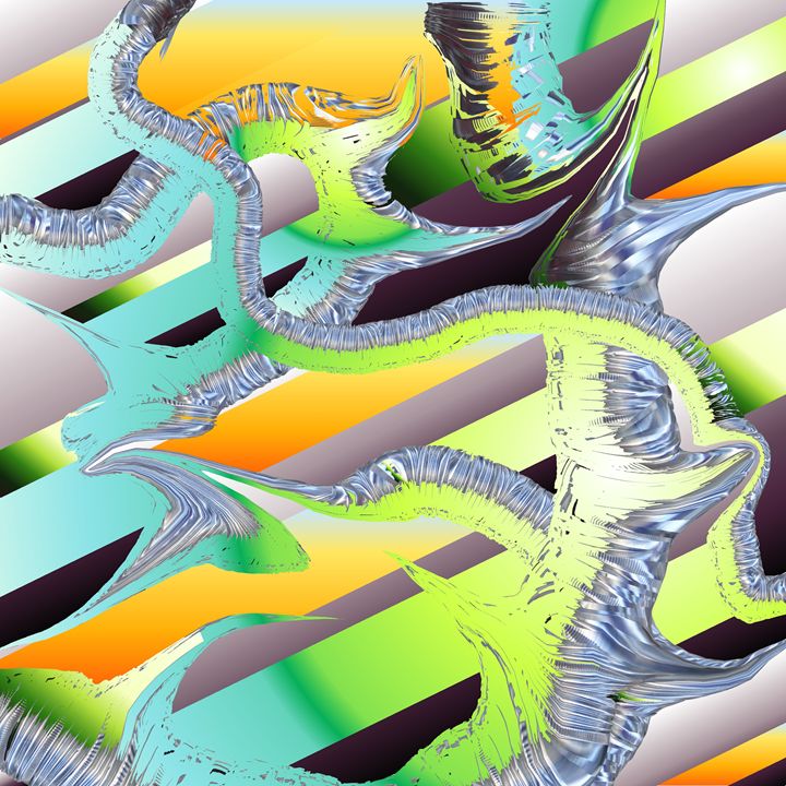 Misplaced - ARTWORK ELECTRIC.COM - Digital Art, Abstract, Irregular ...