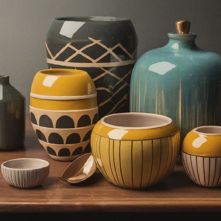 Modern Deco-inspired ceramics - Neural art - Digital Art & AI ...