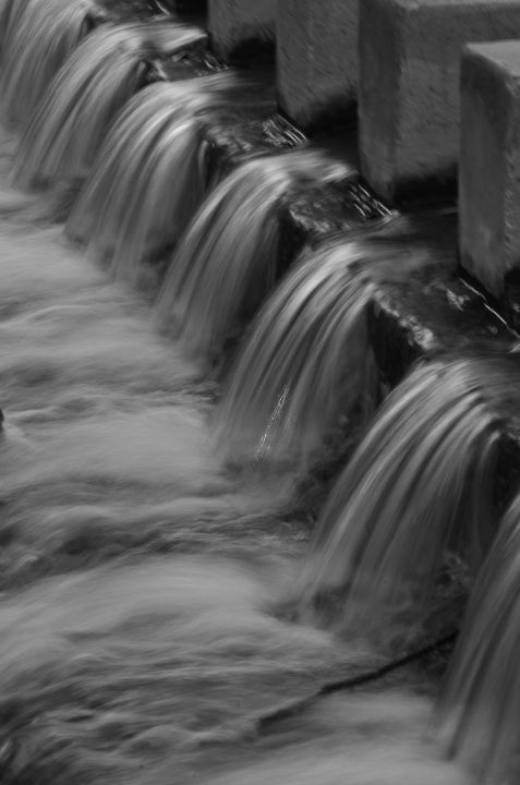 Greyscale closeup pouring water - ERNReed - Photography, Abstract ...