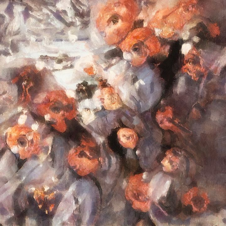 English Rose, London UK - Sandner Art - Paintings & Prints, Flowers ...