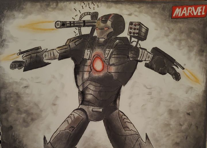 Iron Man: Rise of War Machine - Matt Thompson's Art - Drawings ...