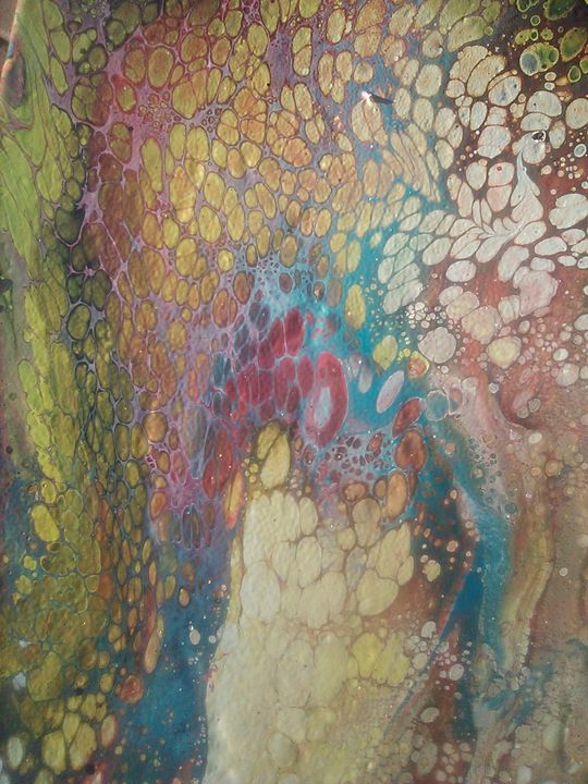 pebble river - bendingtime - Paintings & Prints, Abstract, Irregular ...