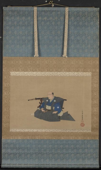 Portrait of a high-ranking samurai - Master style - Paintings & Prints ...