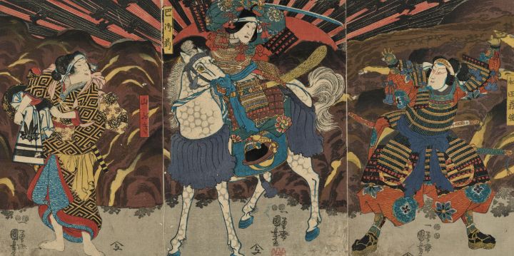 Utagawa Kuniyoshi Japanese Wada yosh - Master style - Paintings ...