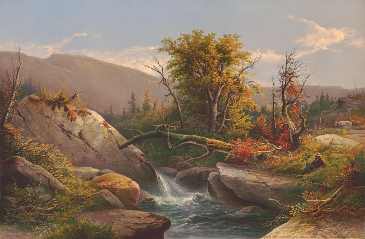 CA SommerAutumn in the Catskill Mou - Master style - Paintings & Prints ...