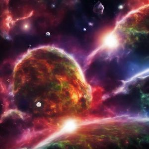 Otherworldly Visions: A Gallery of Cosmic Landscap - Digital Art & AI
