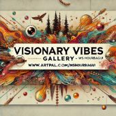 Visionary Vibes Gallery - Paintings & Prints, Digital Art & AI