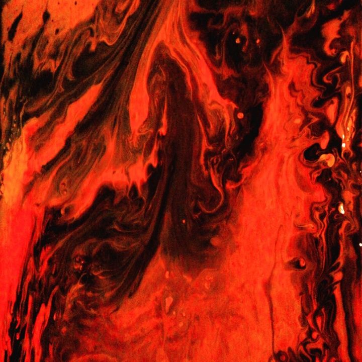 Fire - handmade emotions - Paintings & Prints, Abstract, Color - ArtPal
