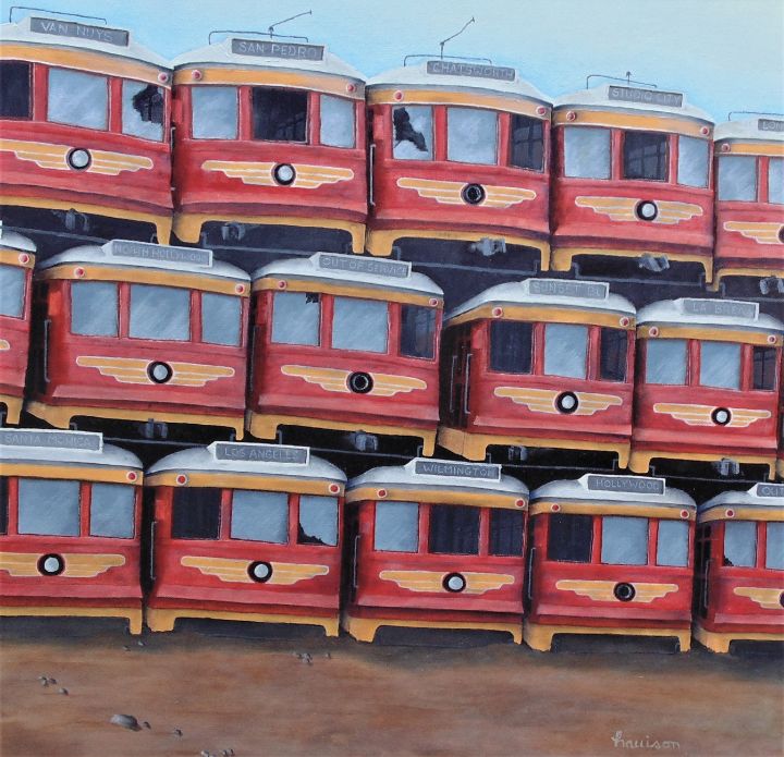Out Of Service - Michael's Art - Paintings & Prints, Vehicles ...