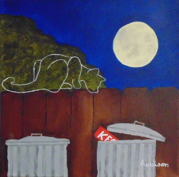 Adventures of Invisible Cat 3 - Michael's Art - Paintings & Prints ...