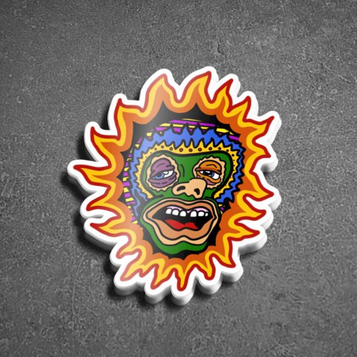 "El SOL BORRACHO" Sticker - UNORTHOFOX - Digital Art & AI, Abstract ...