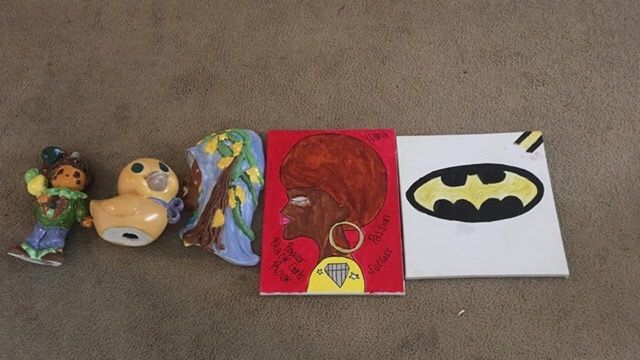 Canvas and ceramics - Queen Yana - Ceramics & Pottery, Children's Art ...