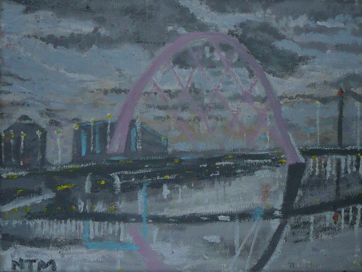 Glasgow Bridge - Neil Travis Mayes - Paintings & Prints, Places ...