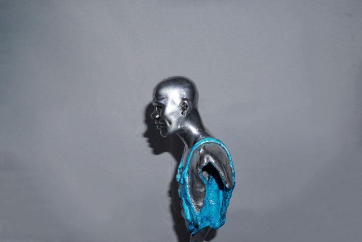 Half man sculpture - Artful. - Sculptures & Carvings, Abstract ...