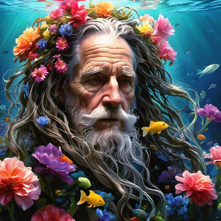 Siren 18 - Floating Mind Art - Digital Art & AI, Landscapes & Nature ...