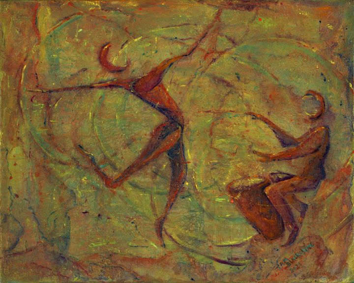 Ecstasy of the Beat - Tam Blackstone - Paintings & Prints, Abstract ...