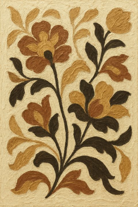 Victorian Bloom - KATUDAY - Paintings & Prints, Flowers, Plants ...