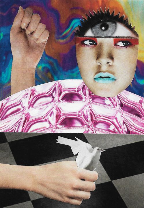 Peace Captured in a Technicolor... - Bearded Panda - Digital Art & AI ...
