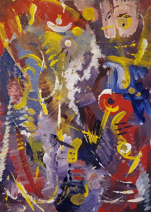 The Vision - Bearded Panda - Paintings & Prints, Abstract, Other ...