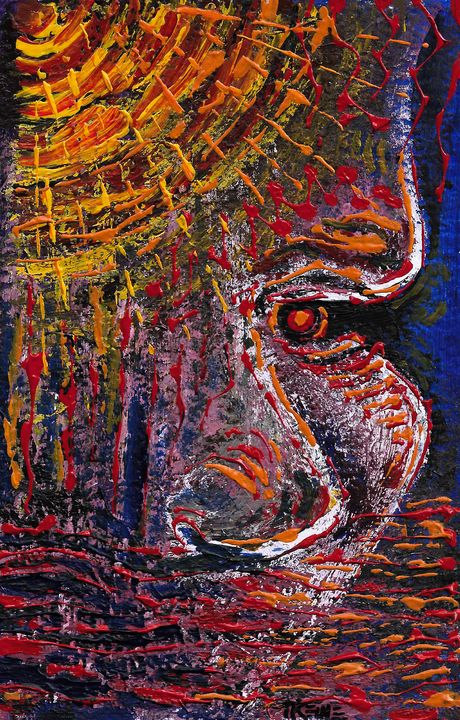 Elemental - Bearded Panda - Paintings & Prints, Abstract, Other ...