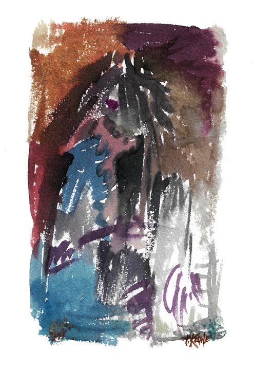 Warrior - Bearded Panda - Paintings & Prints, Abstract, Other Abstract ...