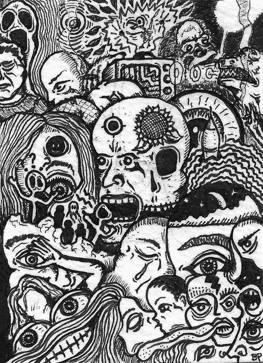 Bearded Panda - Drawings & Illustration, Paintings & Prints, Digital ...
