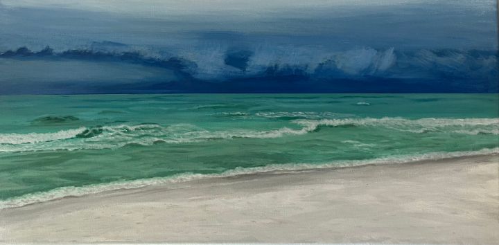 Beautiful storm - Art by Lisa Stacy - Paintings & Prints, Landscapes ...