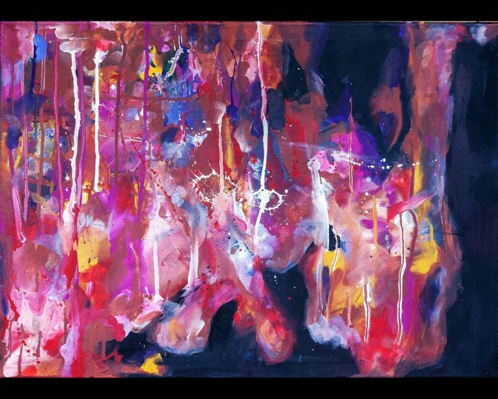 Abstract abyss original painting - MYNDart - Paintings & Prints ...