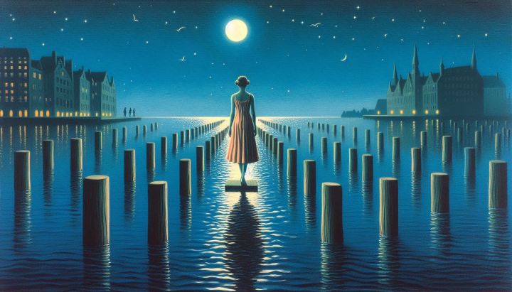 Evening Walk - ArtStory - Digital Art & AI, People & Figures, Other ...