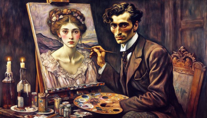 Painter and model - ArtStory - Digital Art & AI, People & Figures ...