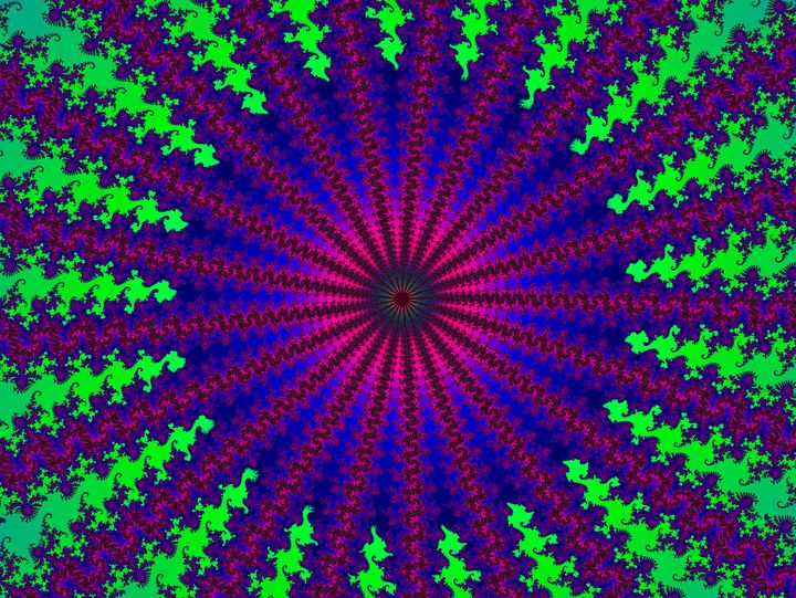 Infinite Fractal-1 - Infinity Chaos - Digital Art & AI, Abstract ...