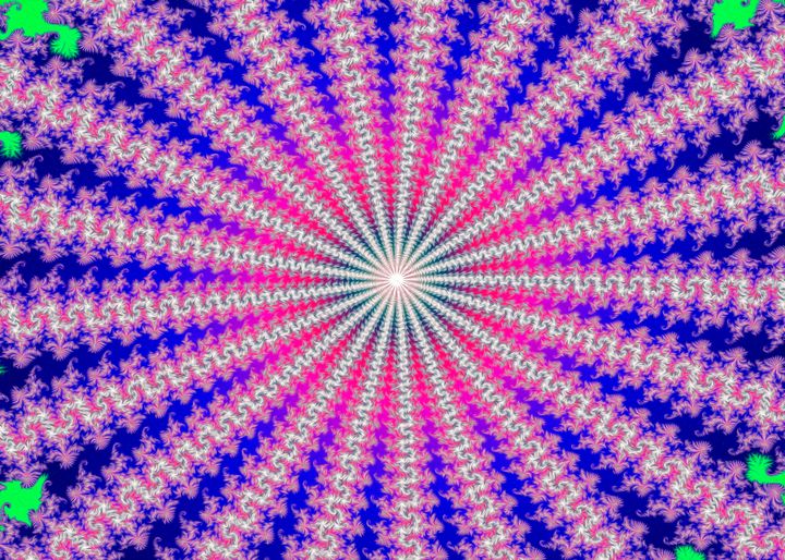 Infinite Fractal -9 - Infinity Chaos - Digital Art & AI, Abstract ...