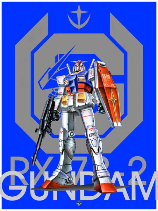 Gundam RX-78 (Kunio Okawara tribute) - Angelo Falconio Art - Drawings ...