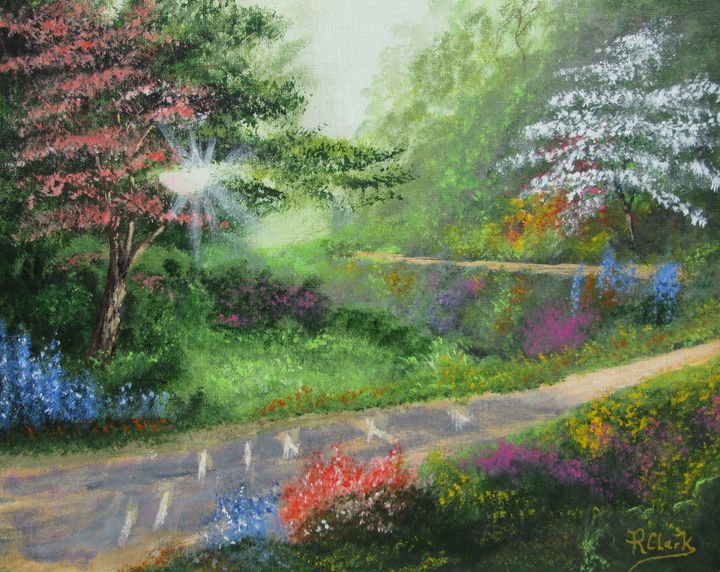 Springtime Morning - Bob's Fine Art - Paintings & Prints, Landscapes ...