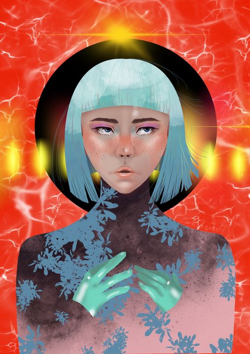 Twilight Zone - Miss Forest - Digital Art, People & Figures, Female ...