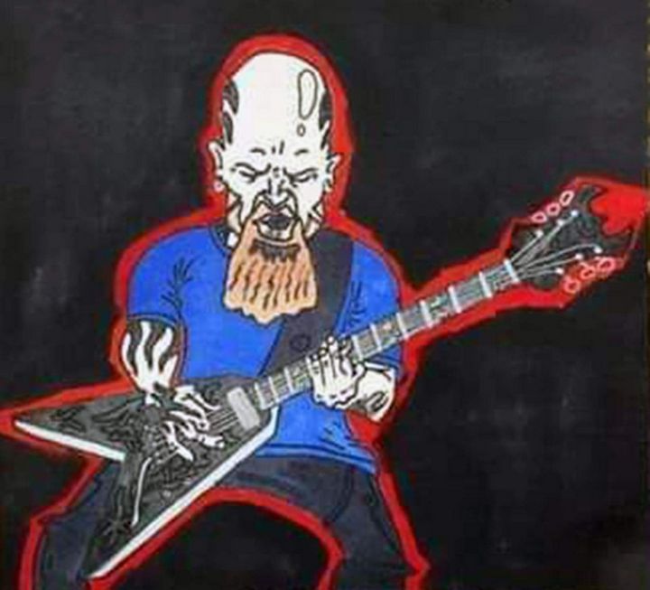 Kerry King / Slayer - Freeky Designs - Paintings & Prints, People ...