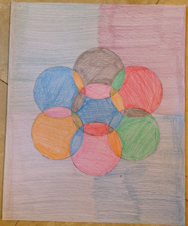 7 sisters - Christina - Drawings & Illustration, Abstract, Geometric ...