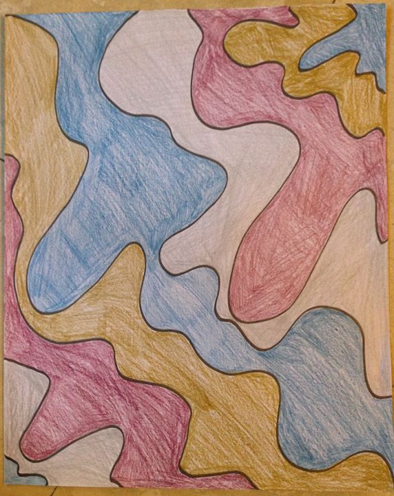 Drip drip wavy wavy - Christina - Drawings & Illustration, Abstract ...