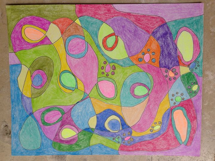 Wherever my hand flows - Christina - Drawings & Illustration, Abstract ...