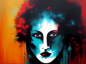 Pixel Fusion - Paintings & Prints, Digital Art & AI
