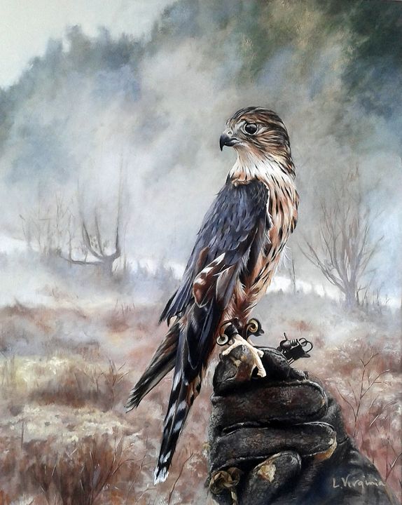 Mr Merlim - Lara Virginia - Paintings & Prints, Animals, Birds, & Fish ...