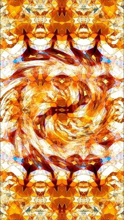 Spinning Glass - Metazoa Art - Digital Art & AI, Abstract, Geometric ...